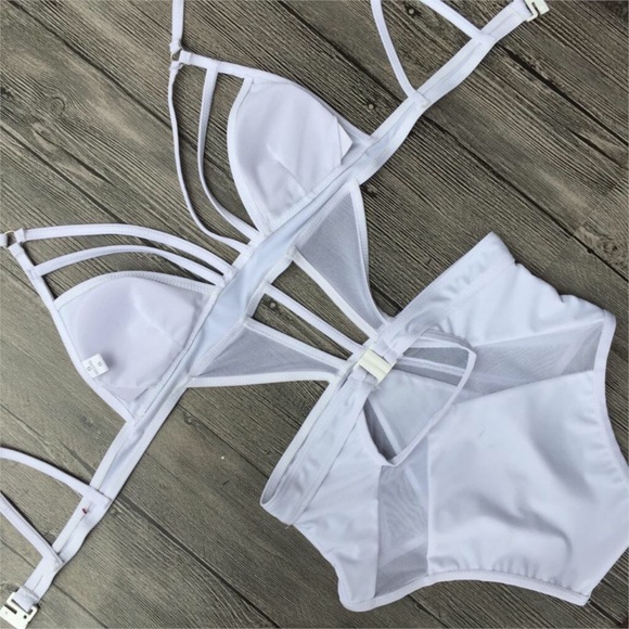 Swim | Maldives White Monokini | Poshmark